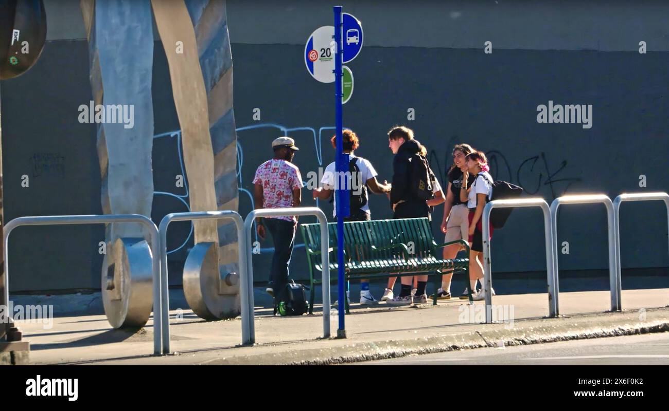 GASOLINE RAINBOW, Makai Garza (left), Micah Bunch (center), Nichole ...