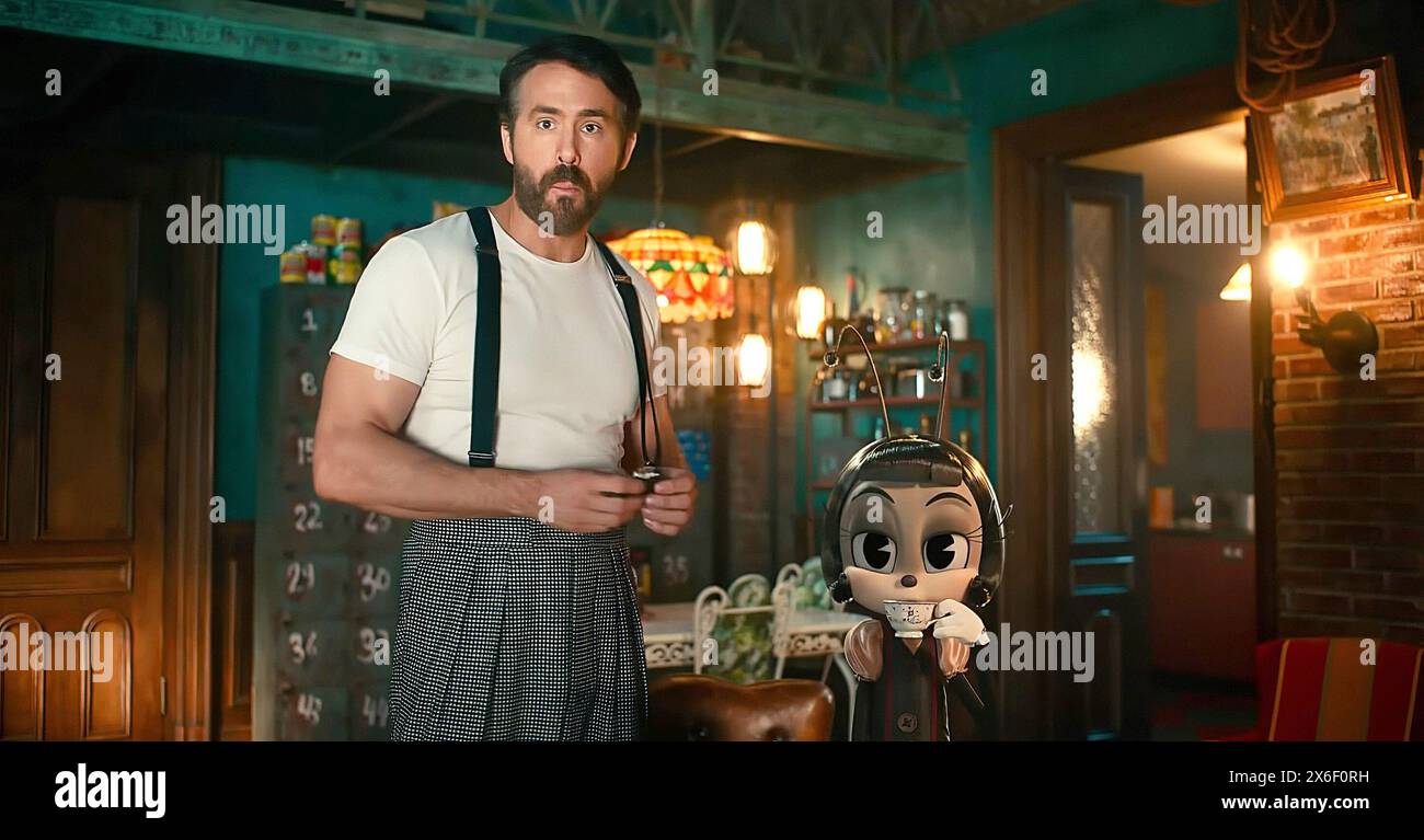 IF, from left: Ryan Reynolds, Blossom (voice: Phoebe Waller-Bridge ...