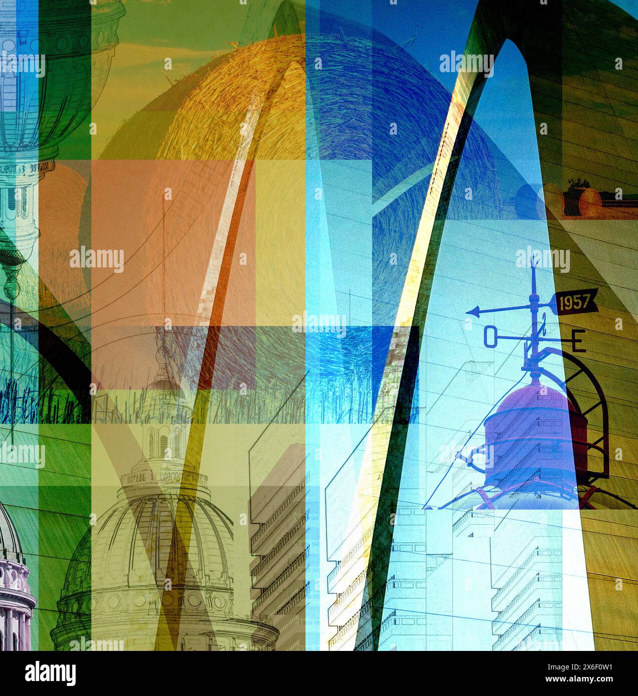 St louis high rise hi-res stock photography and images - Alamy