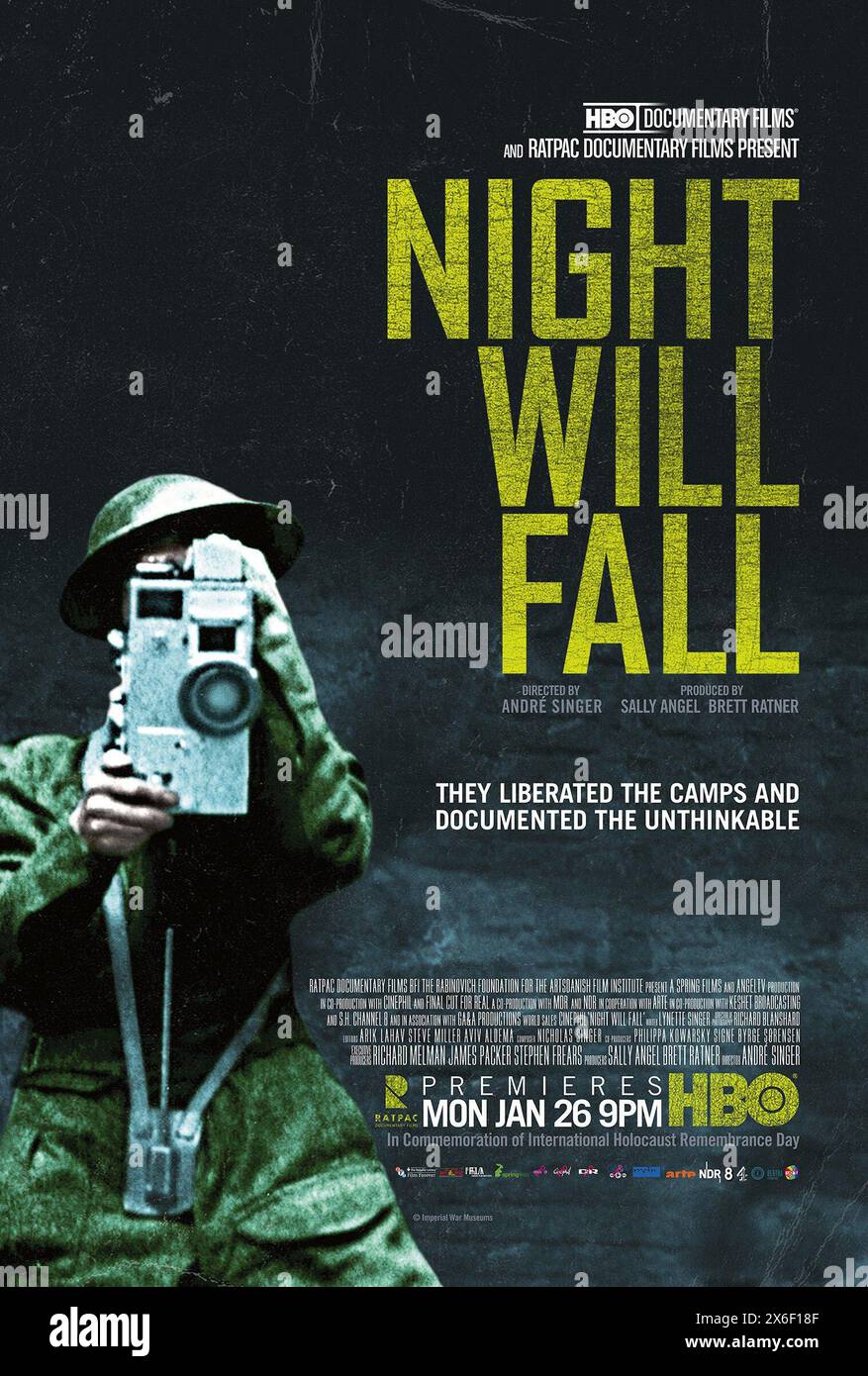 NIGHT WILL FALL, British poster, 2014. © RatPac Documentary Films ...