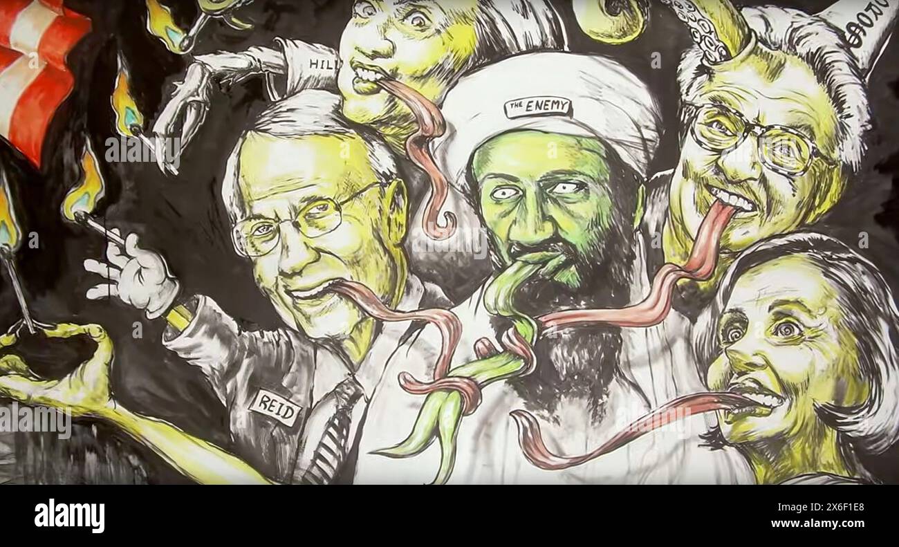 THE RELENTLESS PATRIOT, detail of painting by Scott LoBaido, featuring ...