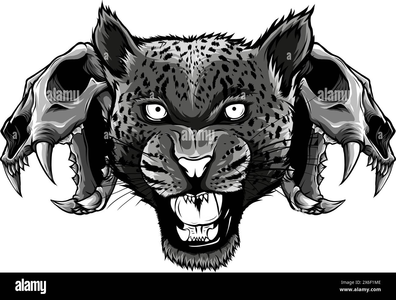 Leopard skull hi-res stock photography and images - Alamy