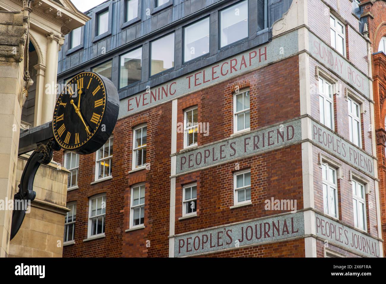 DC Thomson building, Fleet Street, London, Wednesday, May 01, 2024 ...