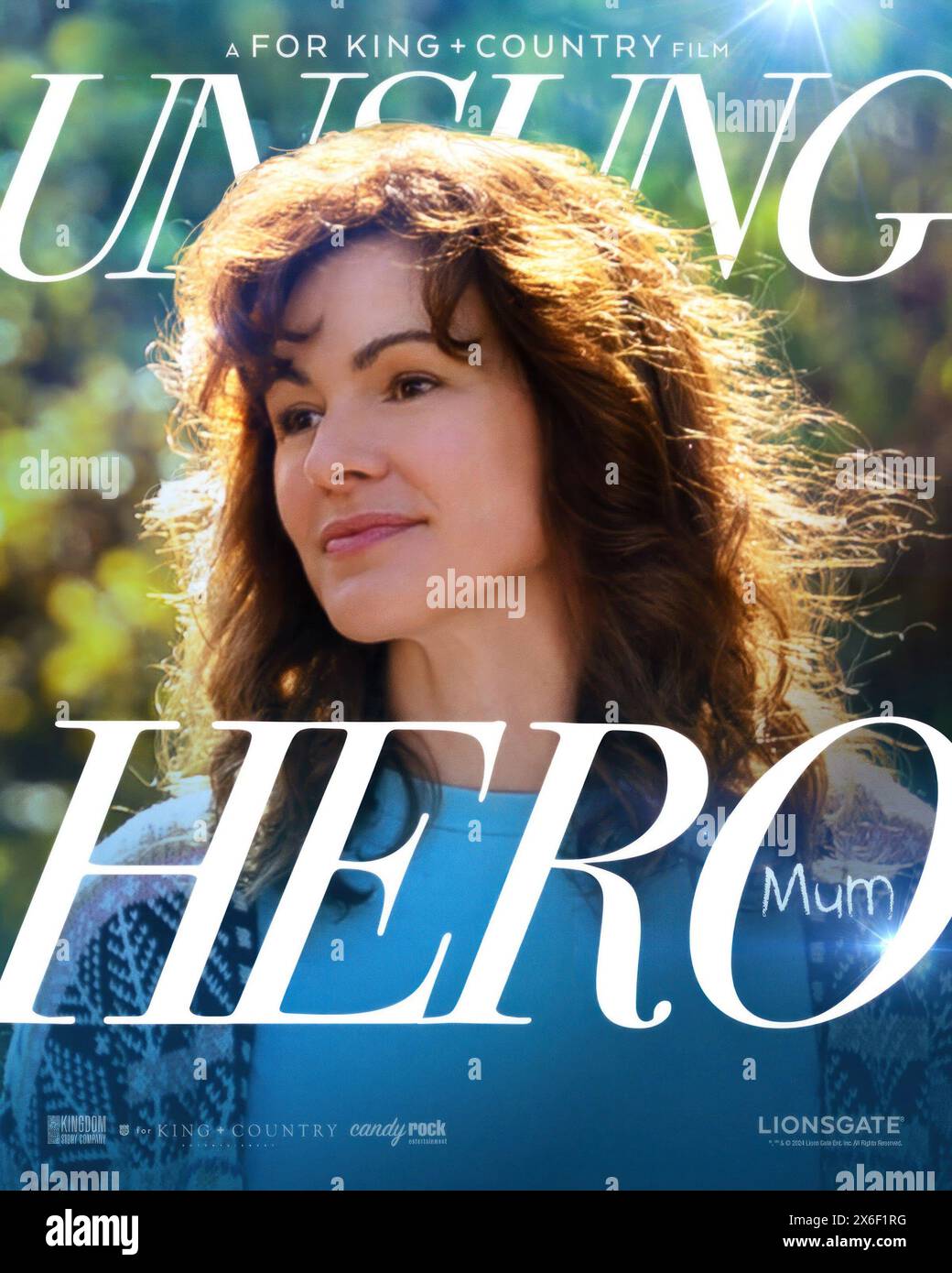 UNSUNG HERO, US character poster, Daisy Betts, 2023. © Lionsgate ...