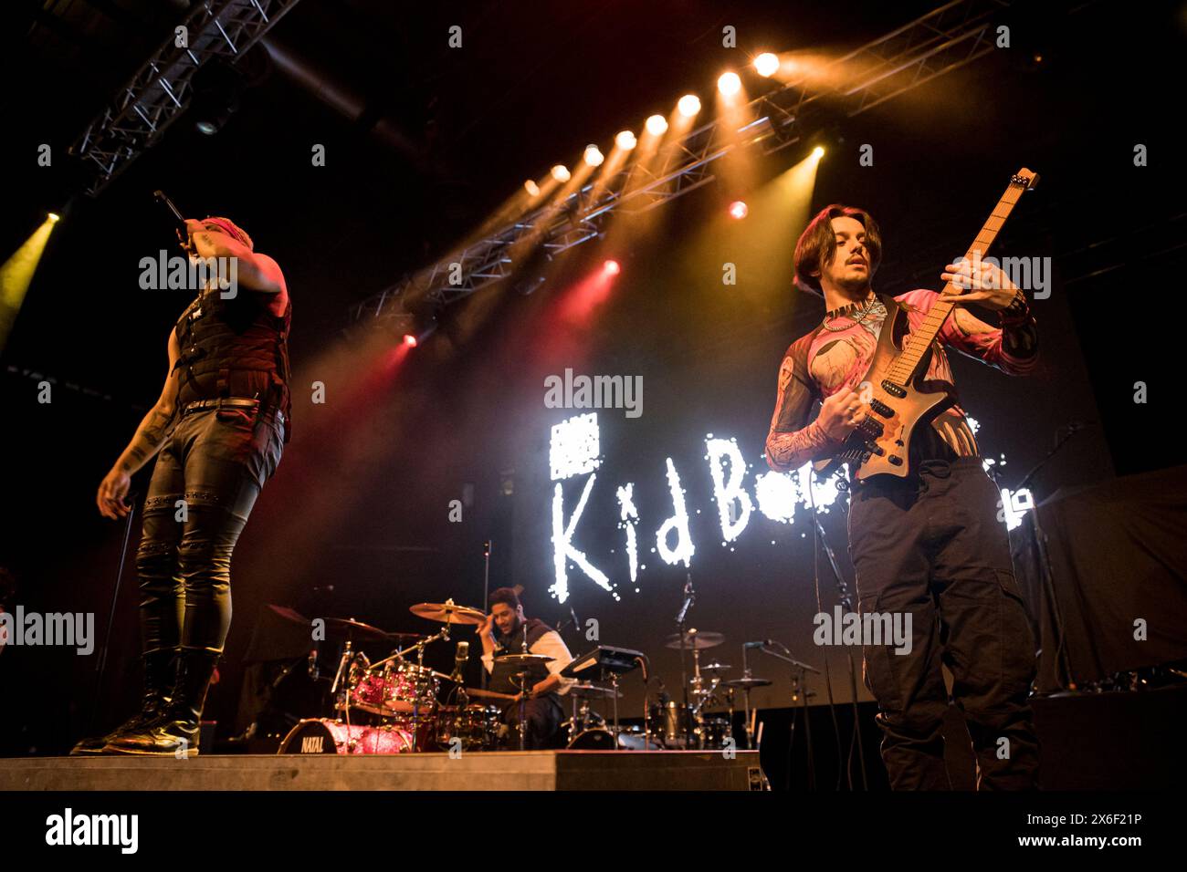 Kid Bookie Live concert at Alcatraz, Milan, Italy 14 May 2024 © Giorgia ...