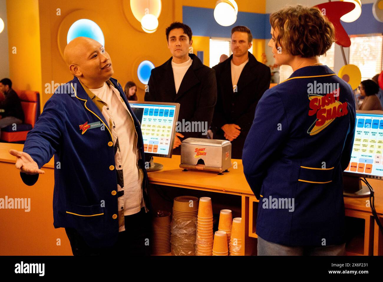 REGINALD THE VAMPIRE, from left: Jacob Batalon, Max Montesi, Simon ...