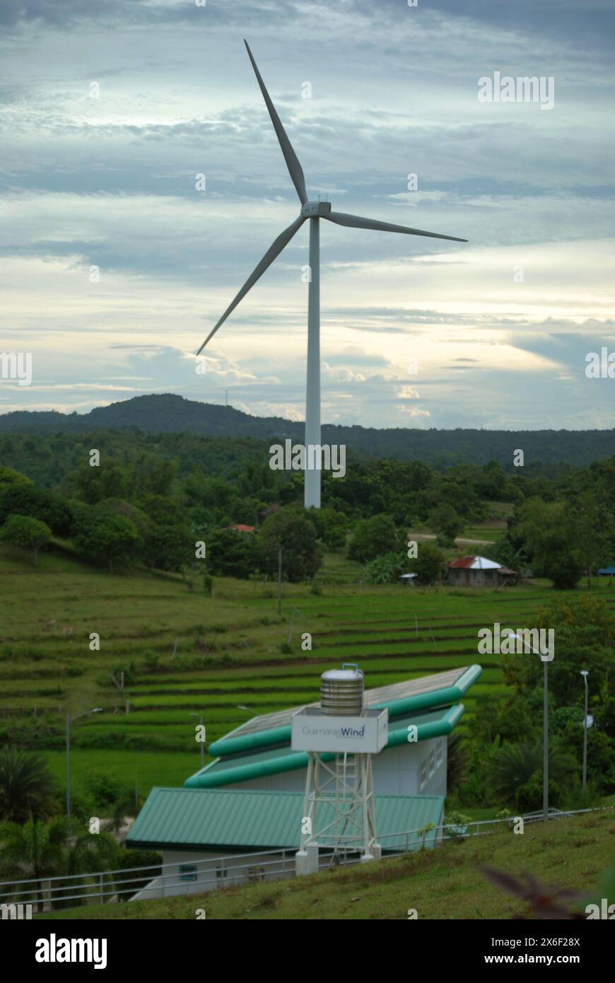 San Lorenzo Wind Farm, Guimaras, Province of Guimaras, Western Visayas ...