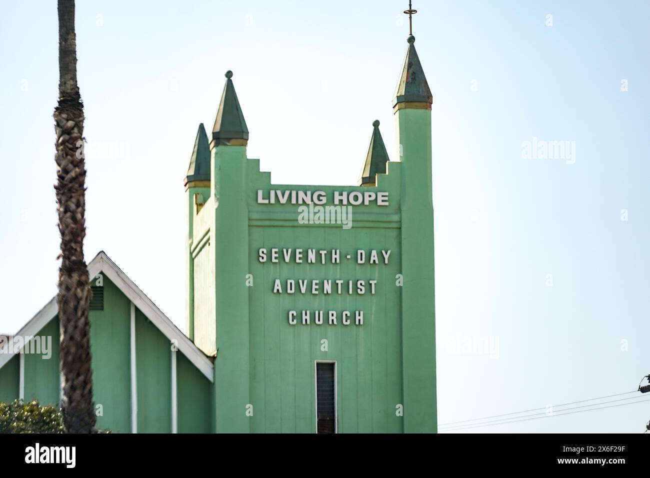 Seven Day Adventure Church Stock Photo - Alamy