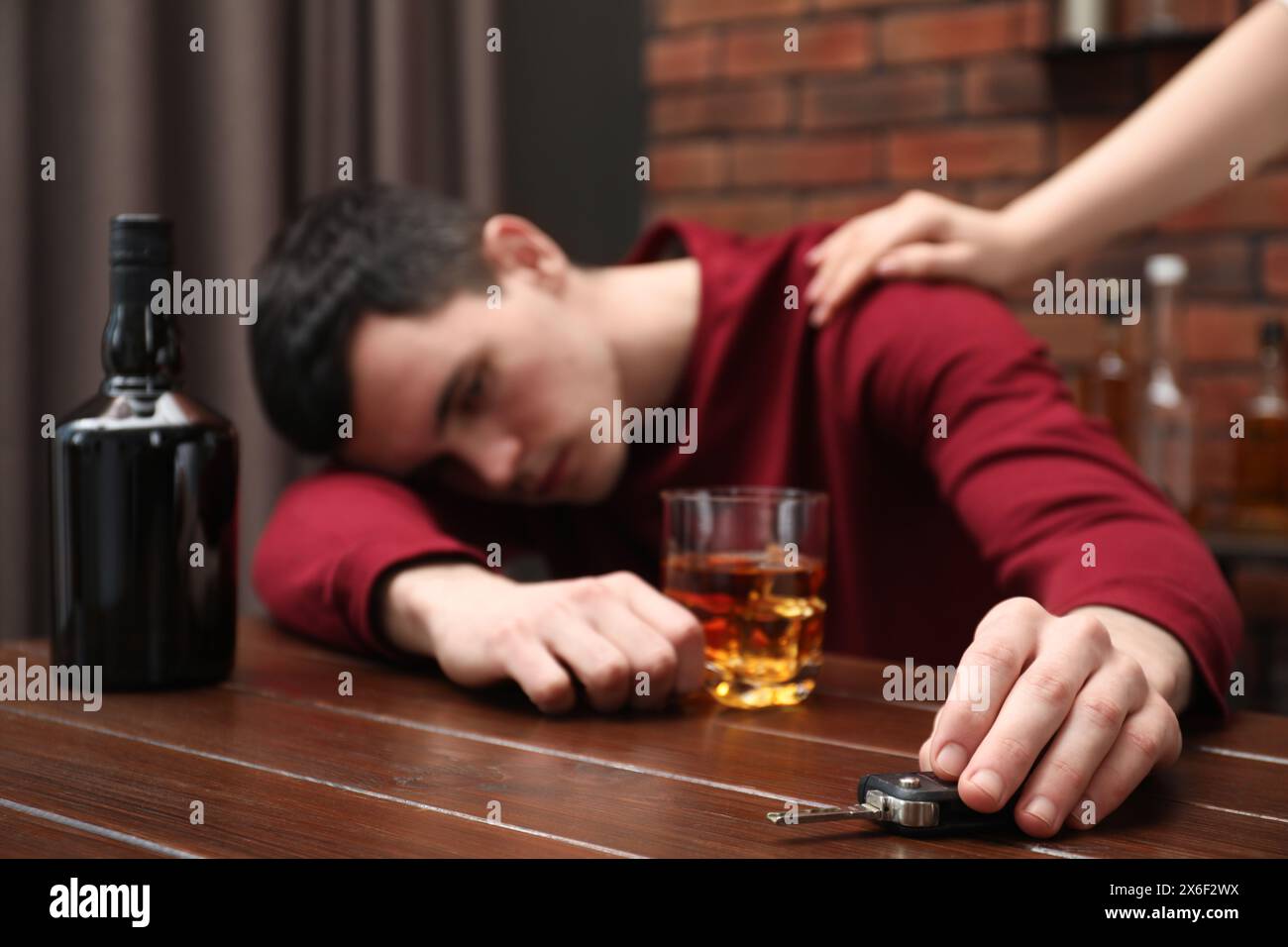 Drive sober drunk driving warning hi-res stock photography and images ...