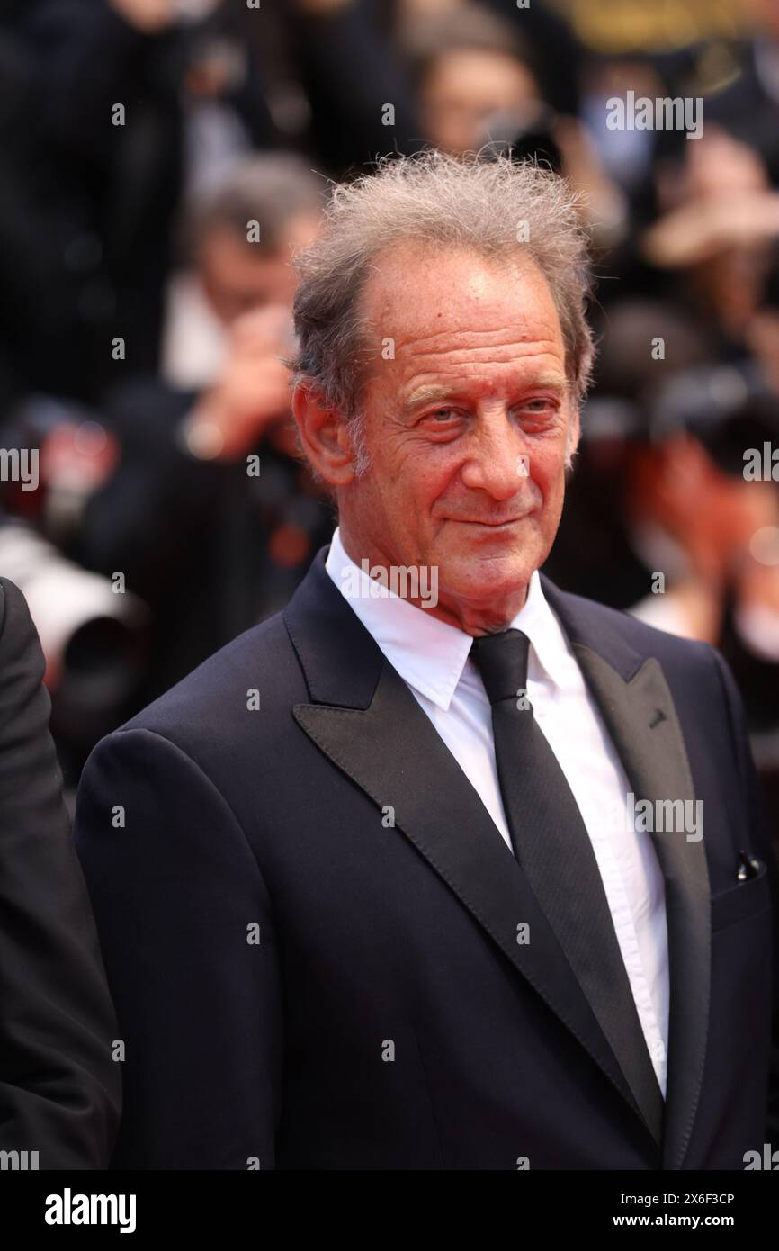 Vincent Lindon at the 'The Second Act' premiere and opening ceremony ...