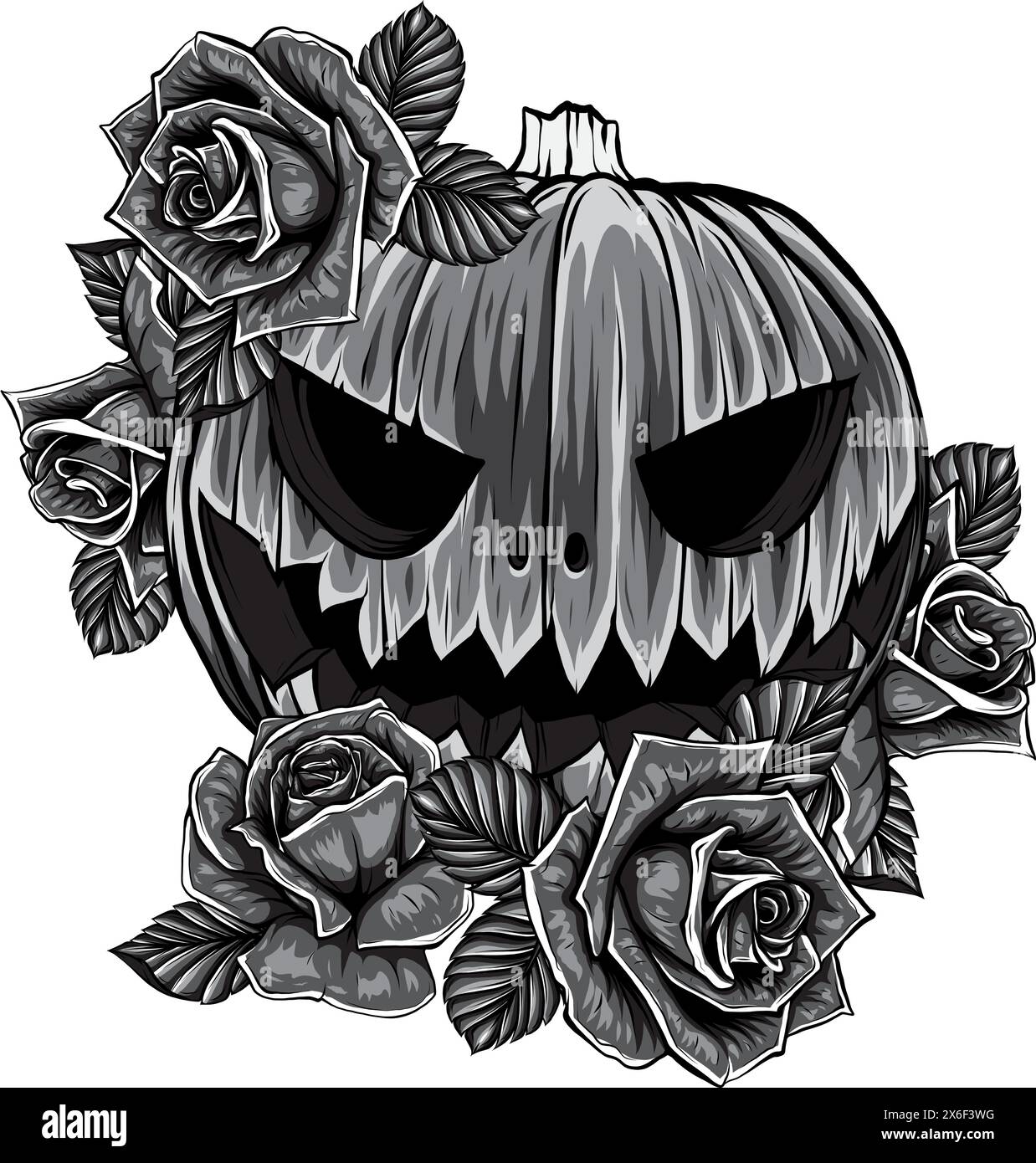 Rose at night Cut Out Stock Images & Pictures - Alamy