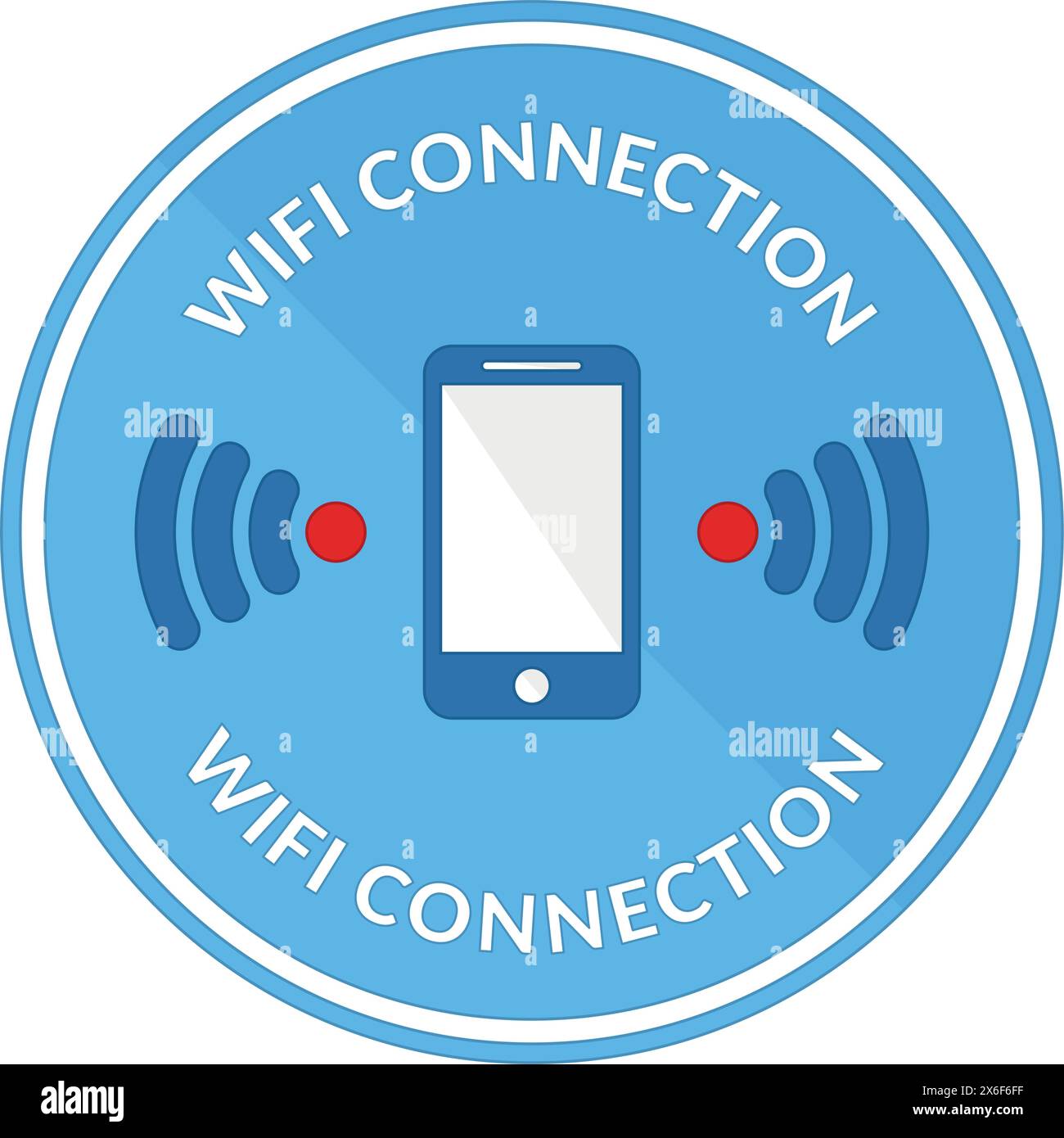 Wifi connection label Vector Stock Vector Image & Art - Alamy
