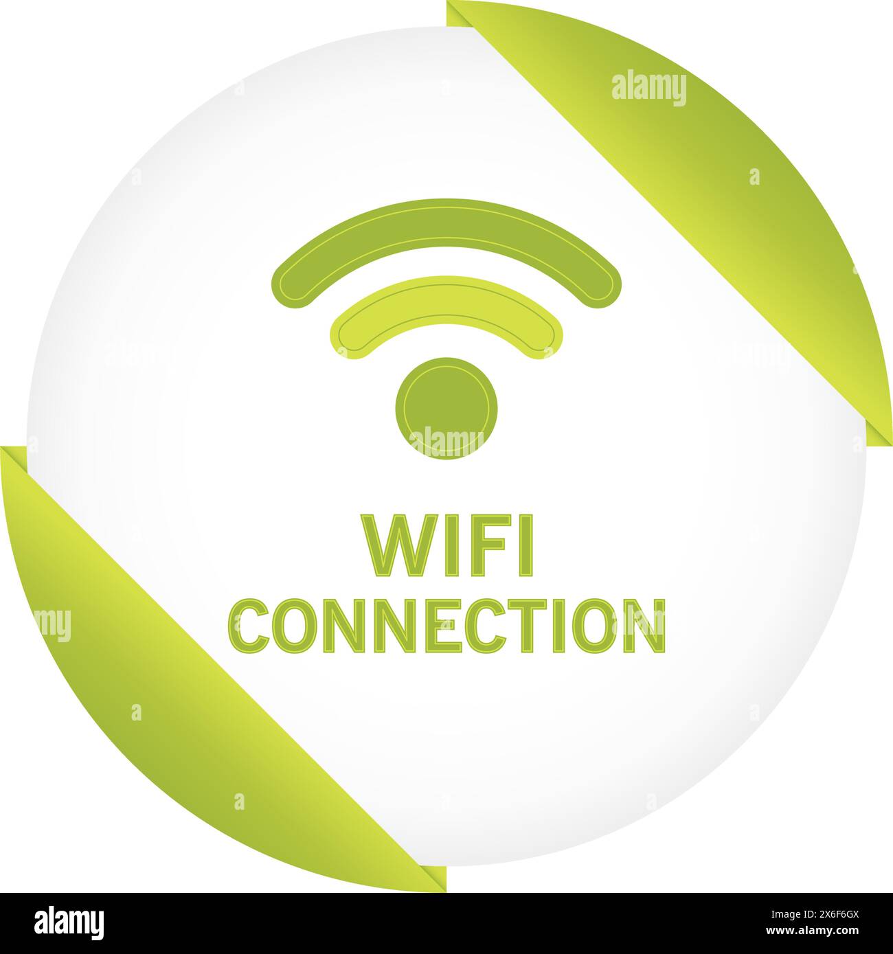 Wifi connection label Vector Stock Vector Image & Art - Alamy