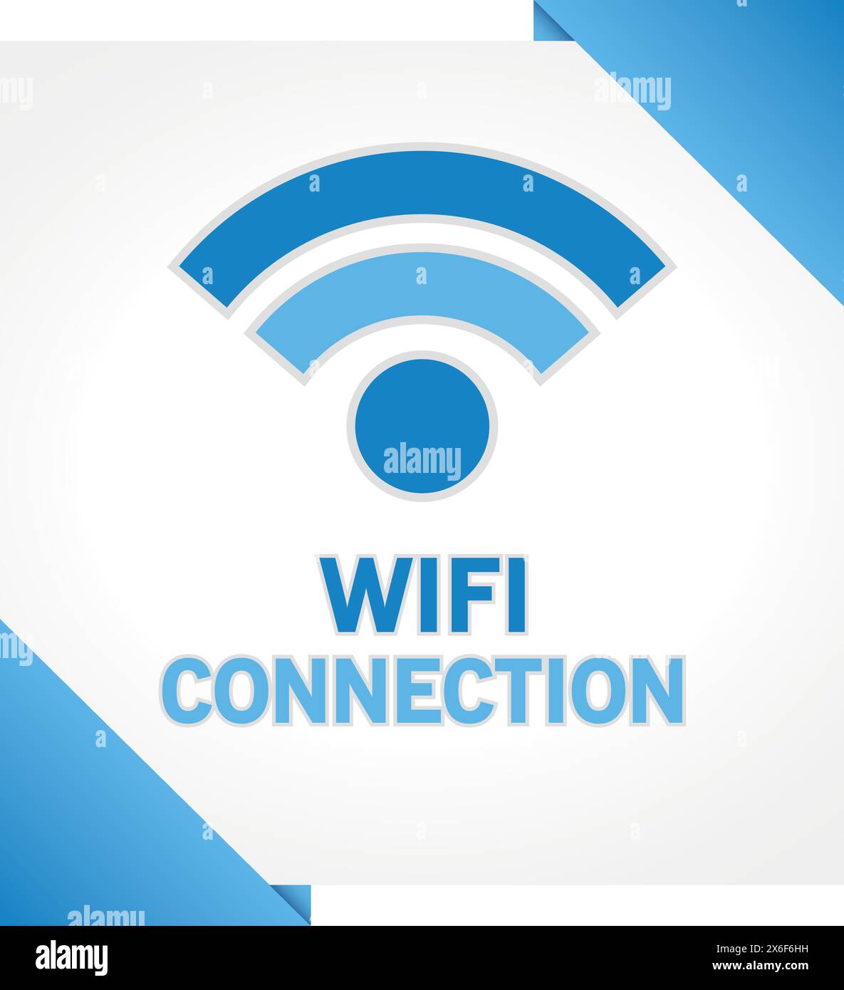 Wifi connection label Vector Stock Vector Image & Art - Alamy