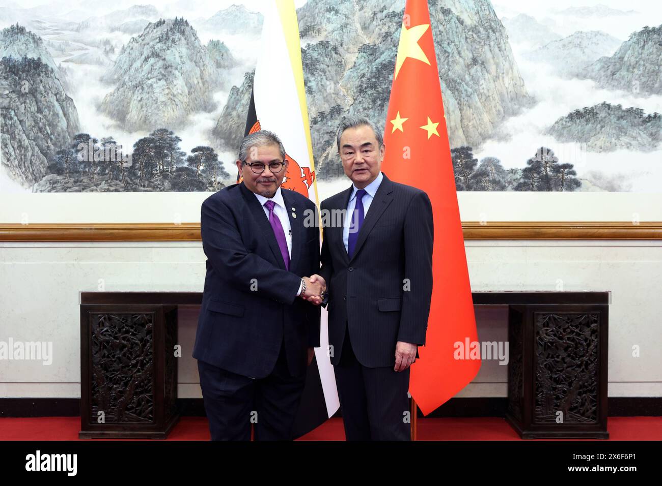 Beijing, China. 14th May, 2024. Chinese Foreign Minister Wang Yi, also ...
