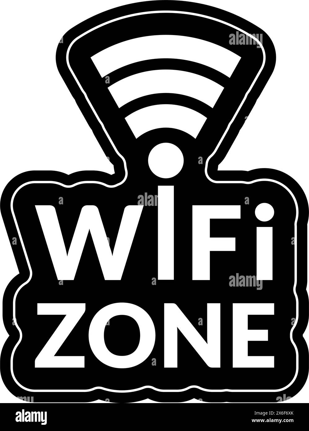 Wifi zone label Vector Stock Vector Image & Art - Alamy