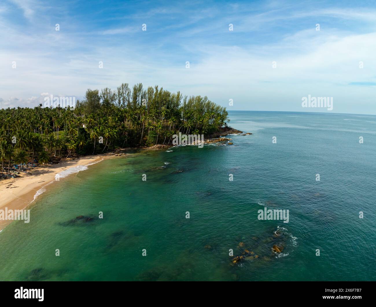 Beautiful sea surface summer landscape background in Phuket island ...