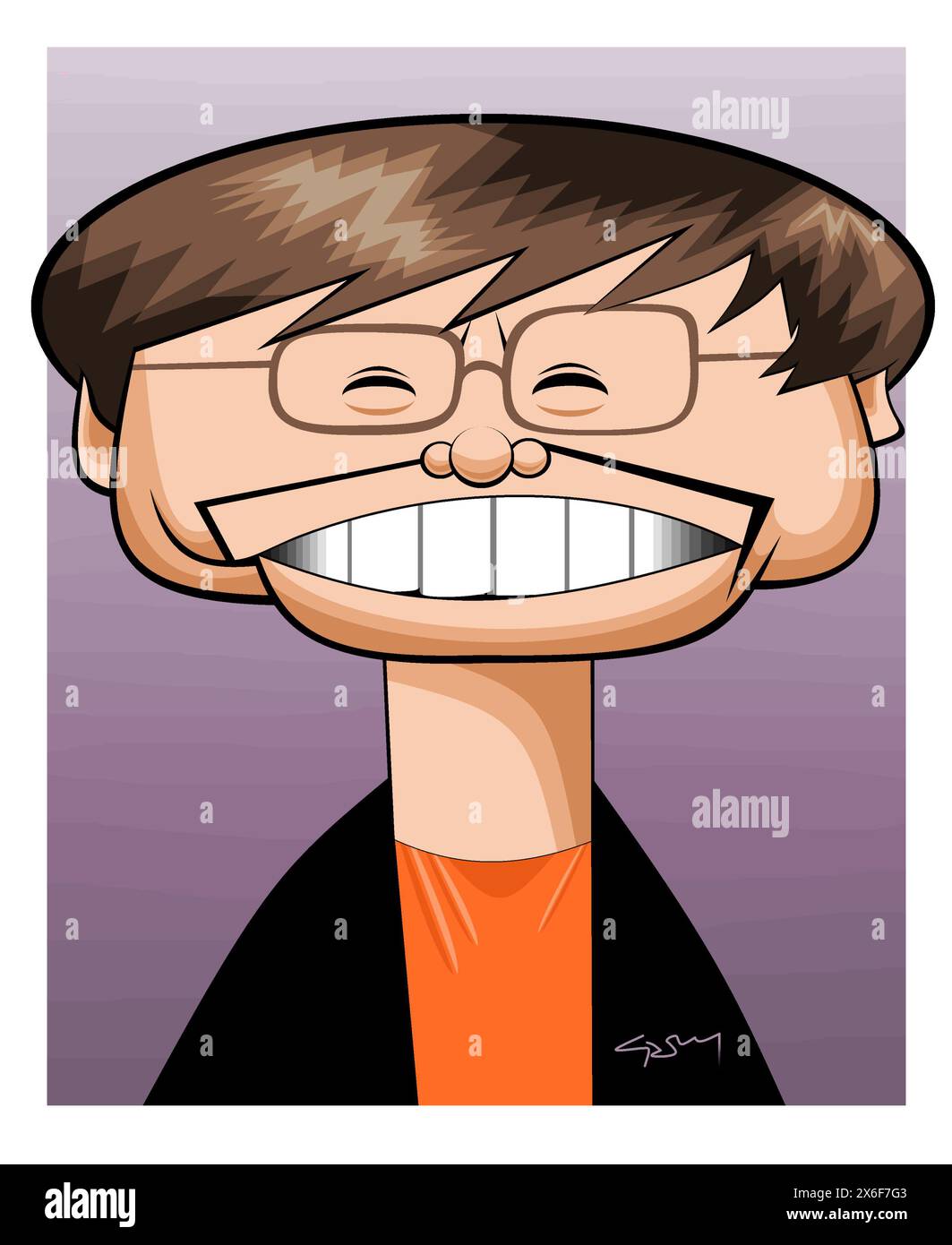 Illustration of the Hungarian-US biochemist Katalin Kariko (born 1955 ...