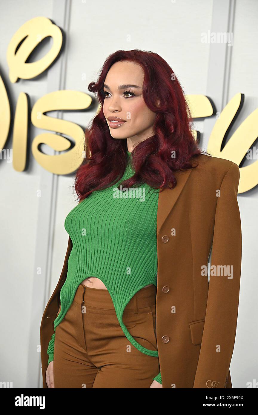 Cleopatra Coleman attends the Disney 2024 Upfront Red Carpet at North ...