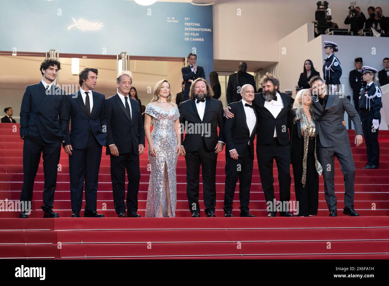Louis Garrel, Producer Hugo Selignac, Vincent Lindon, Lea Seydoux ...