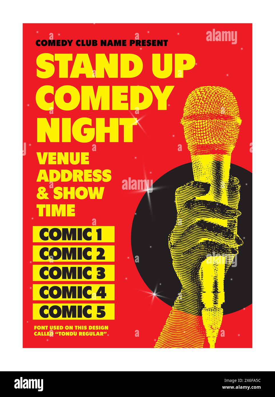 Mic hand Stock Vector Images - Alamy