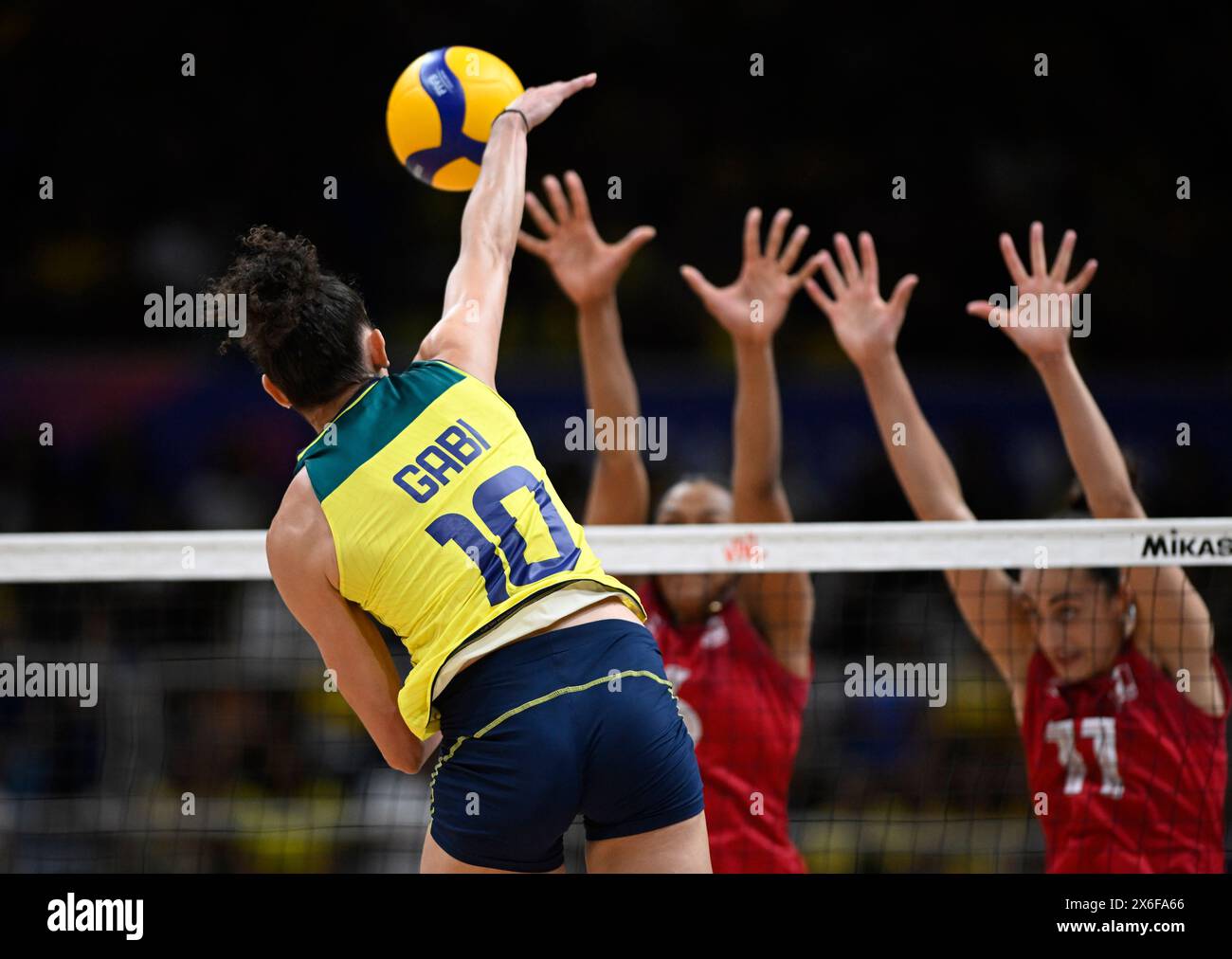 Brazil Rio De Janeiro Volleyball Nations League Women Brazil vs Canada ...