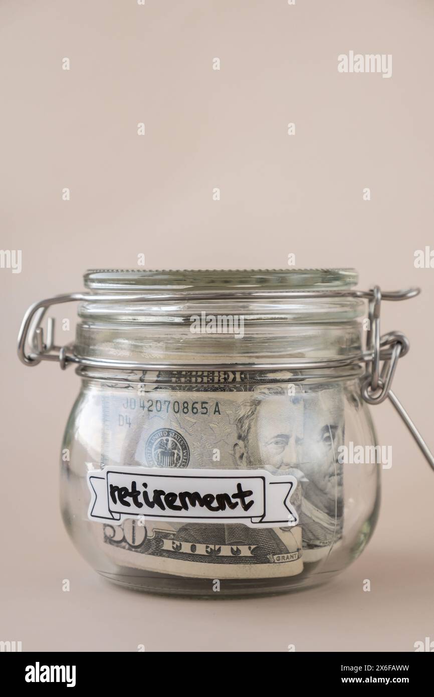 Retirement money withdrawal hi-res stock photography and images - Alamy