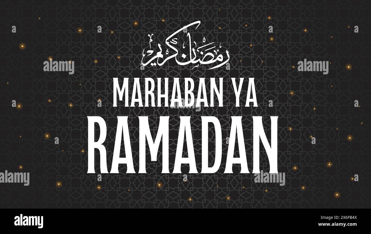 Ramadan Kareem calligraphy, islamic greeting with arabic letters and ...