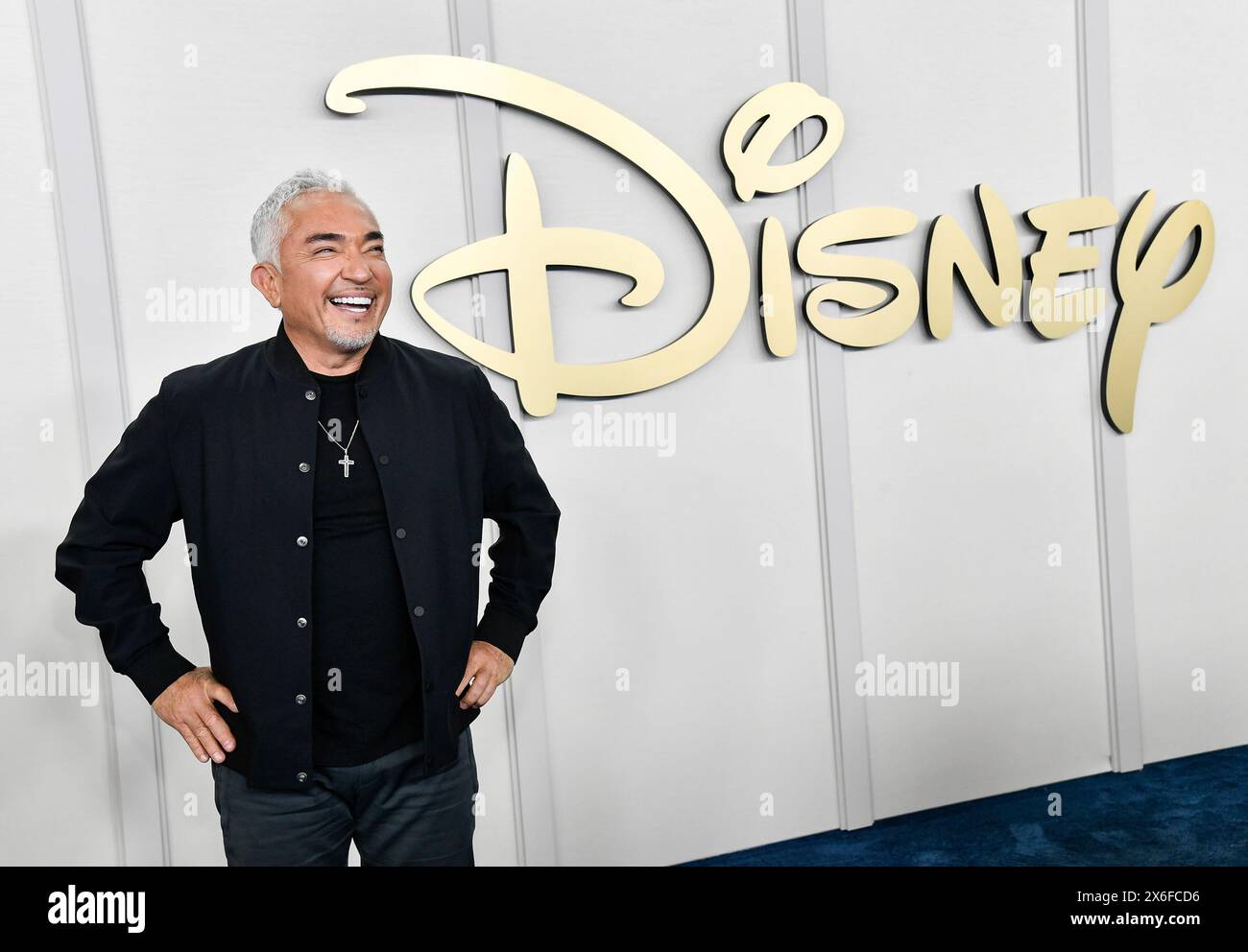 Cesar Millan attends the Disney 2024 Upfront at the North Javits Center ...