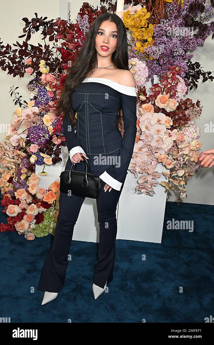 Malia Baker attends the Disney 2024 Upfront Red Carpet at North Javits ...