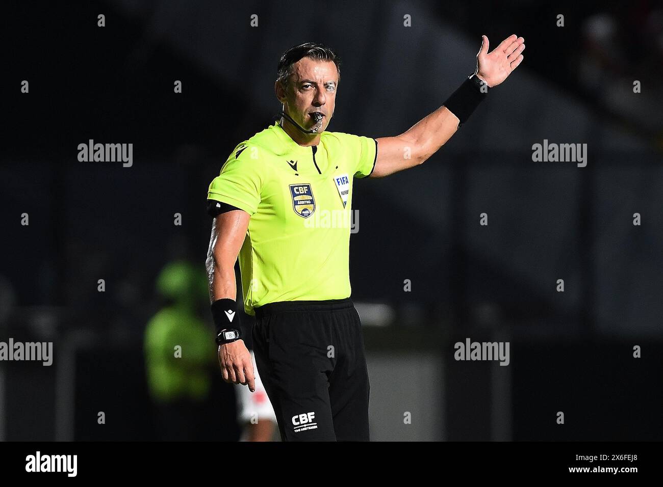 Rio de Janeiro,Brazil,May 1, 2024.Football referee Raphael Claus,during ...