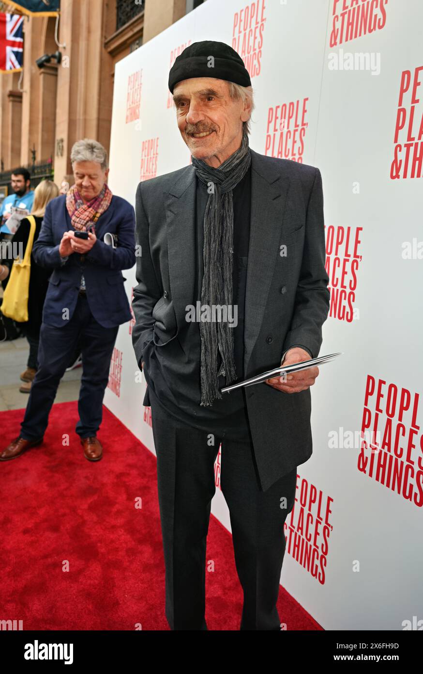 LONDON, ENGLAND, UK - MAY 14 2024: Jeremy Irons attends West End ...