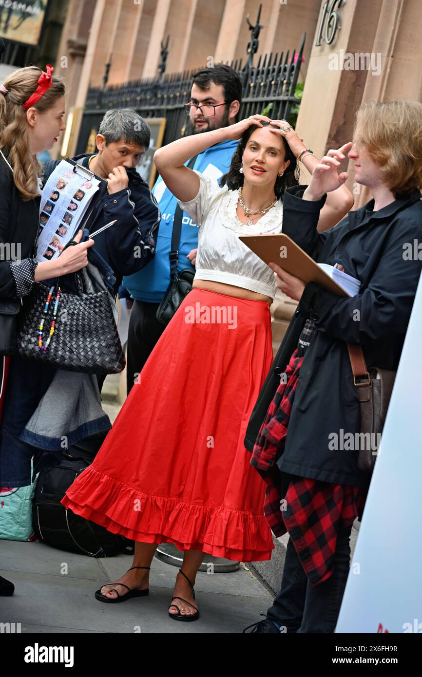 LONDON, ENGLAND, UK - MAY 14 2024: Jessica Brown-Findlay attends West ...