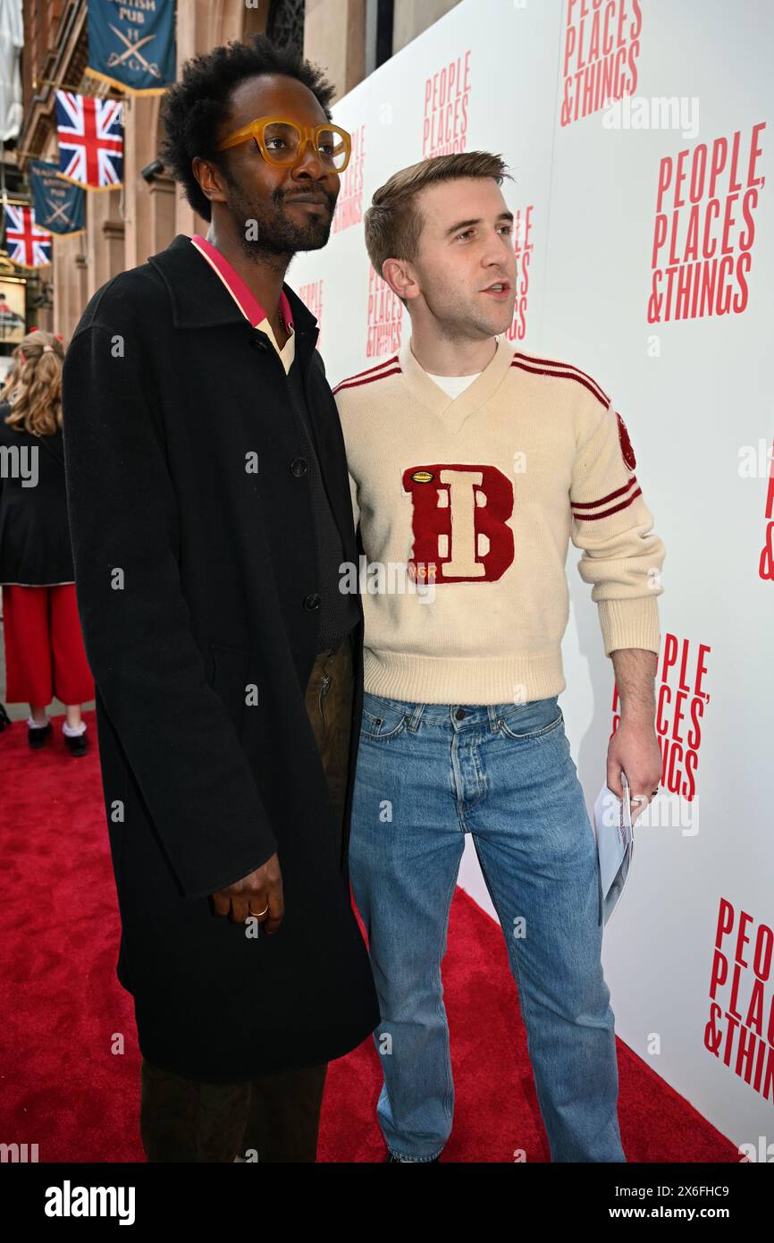 LONDON, ENGLAND, UK - MAY 14 2024: Omari Douglas, Callum Howells ...