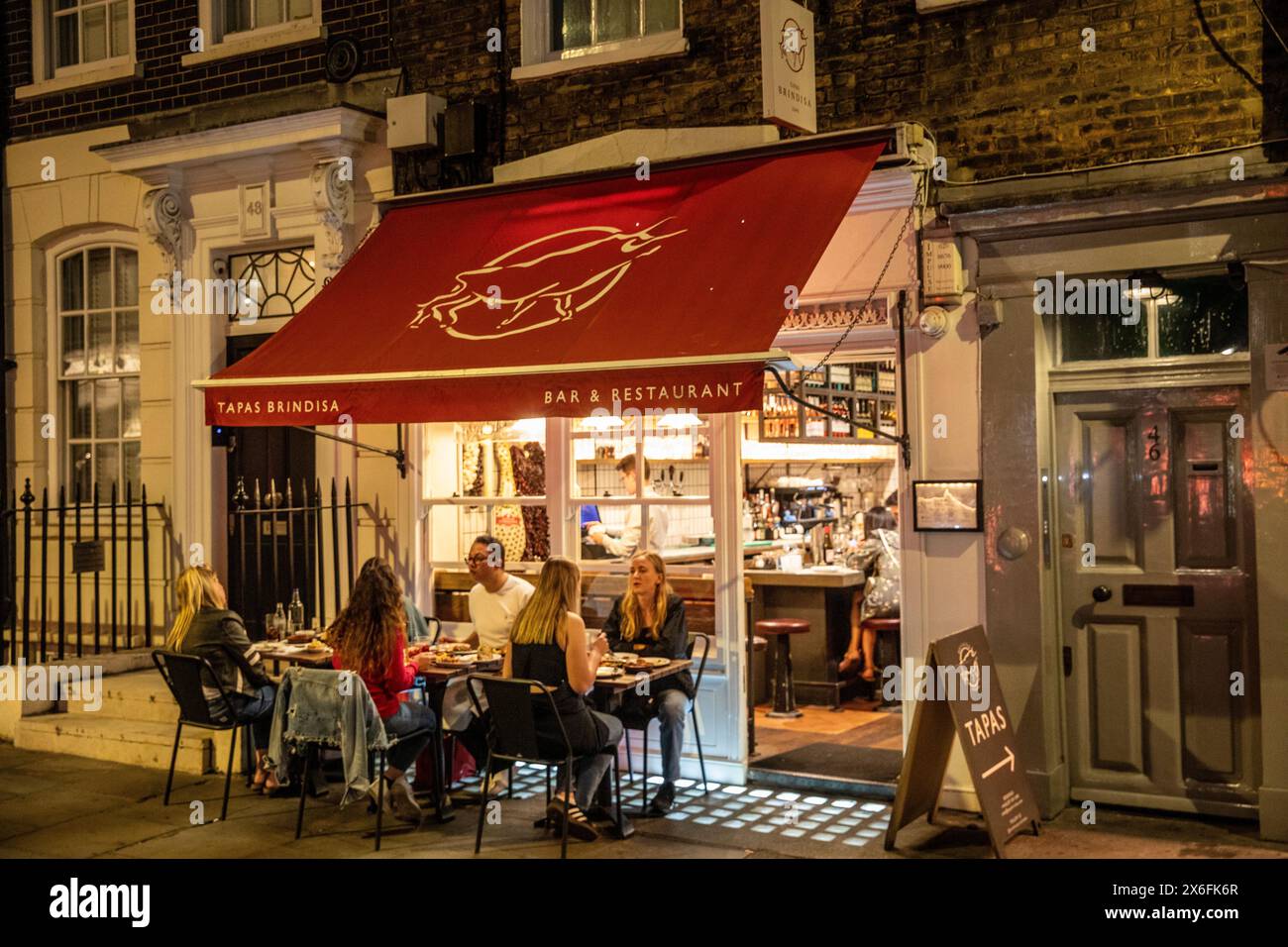 London Spanish tapas restaurant, Tapas Brindisa restaurant in Soho ...