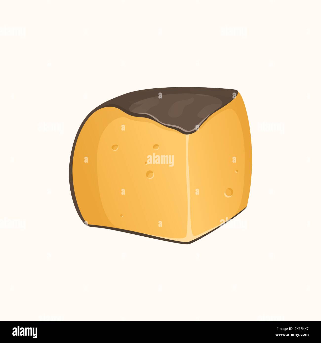 Parmesan rind Stock Vector Images - Alamy