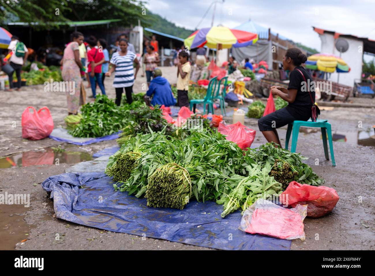 Mercado Taibesi, Dili, Timor-Leste Stock Photo - Alamy