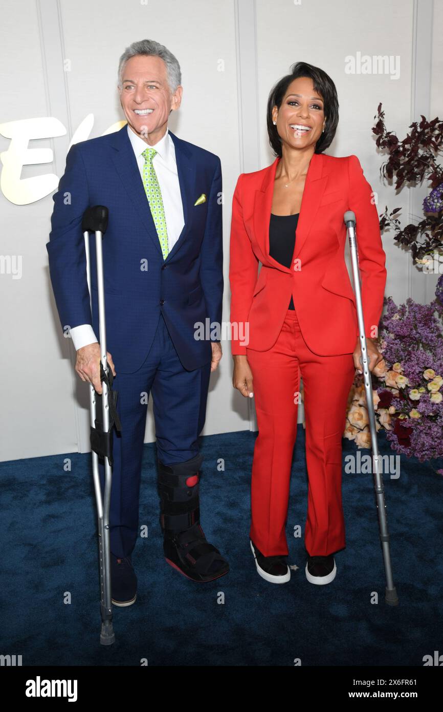 New York, USA. 14th May, 2024. Bill Ritter and Sade Baderinwa attending ...