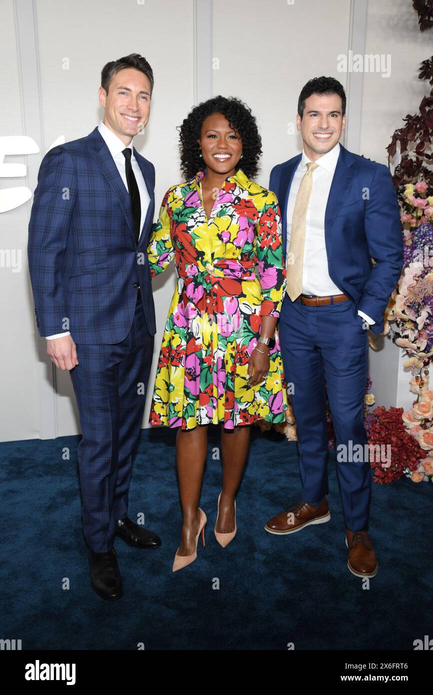 New York, USA. 14th May, 2024. Whit Johnson, Janai Norman, and Gio ...