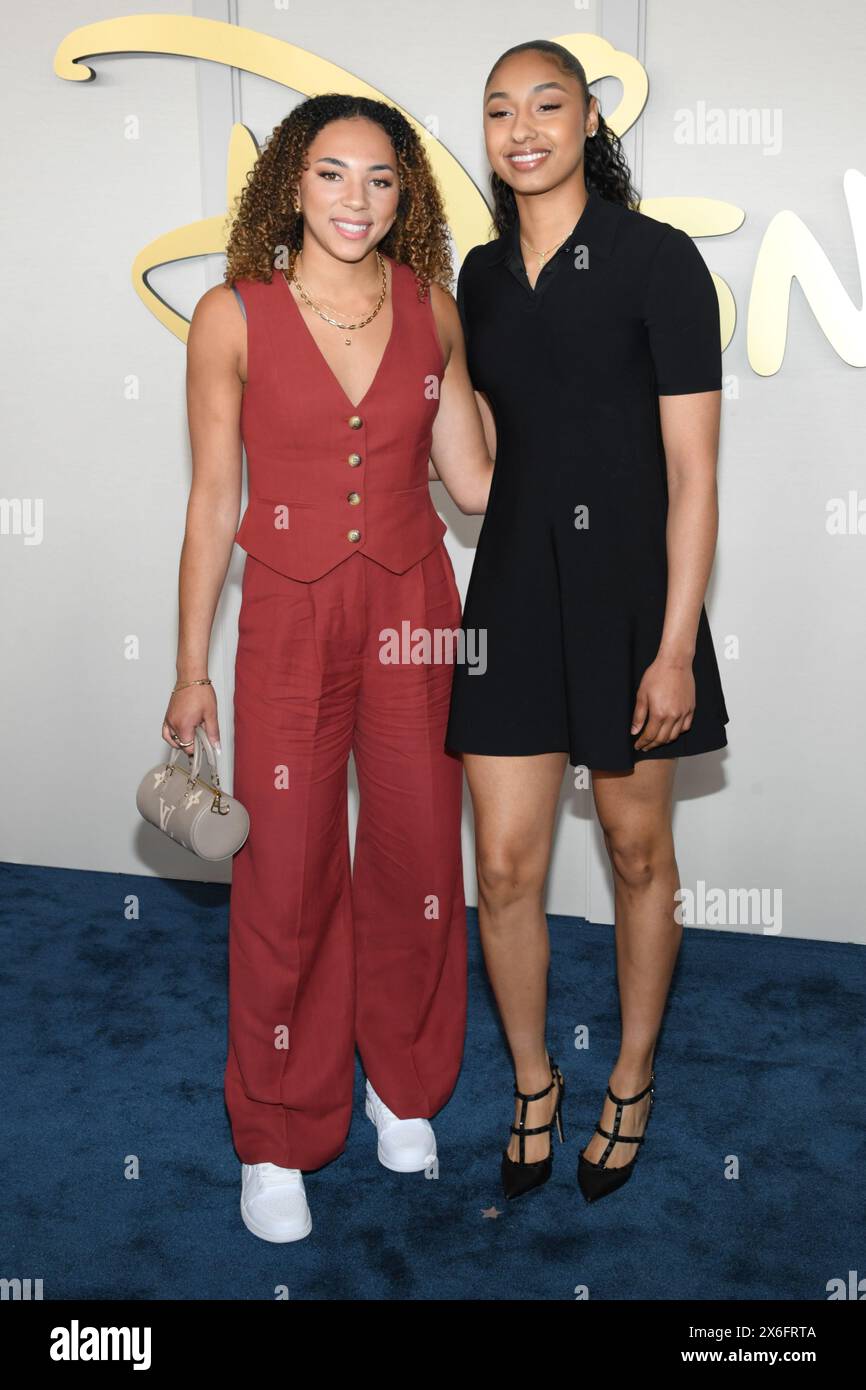 New York, USA. 14th May, 2024. Kiki Rice and JuJu Watkins attending the Disney 2024 Upfront ...