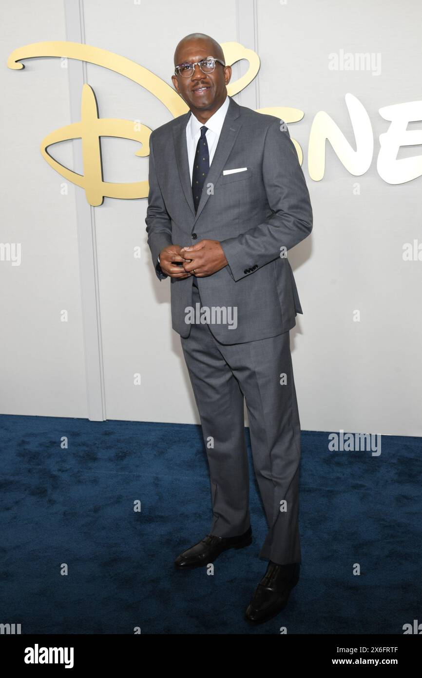 New York, USA. 14th May, 2024. Pierre Thomas attending the Disney 2024 ...