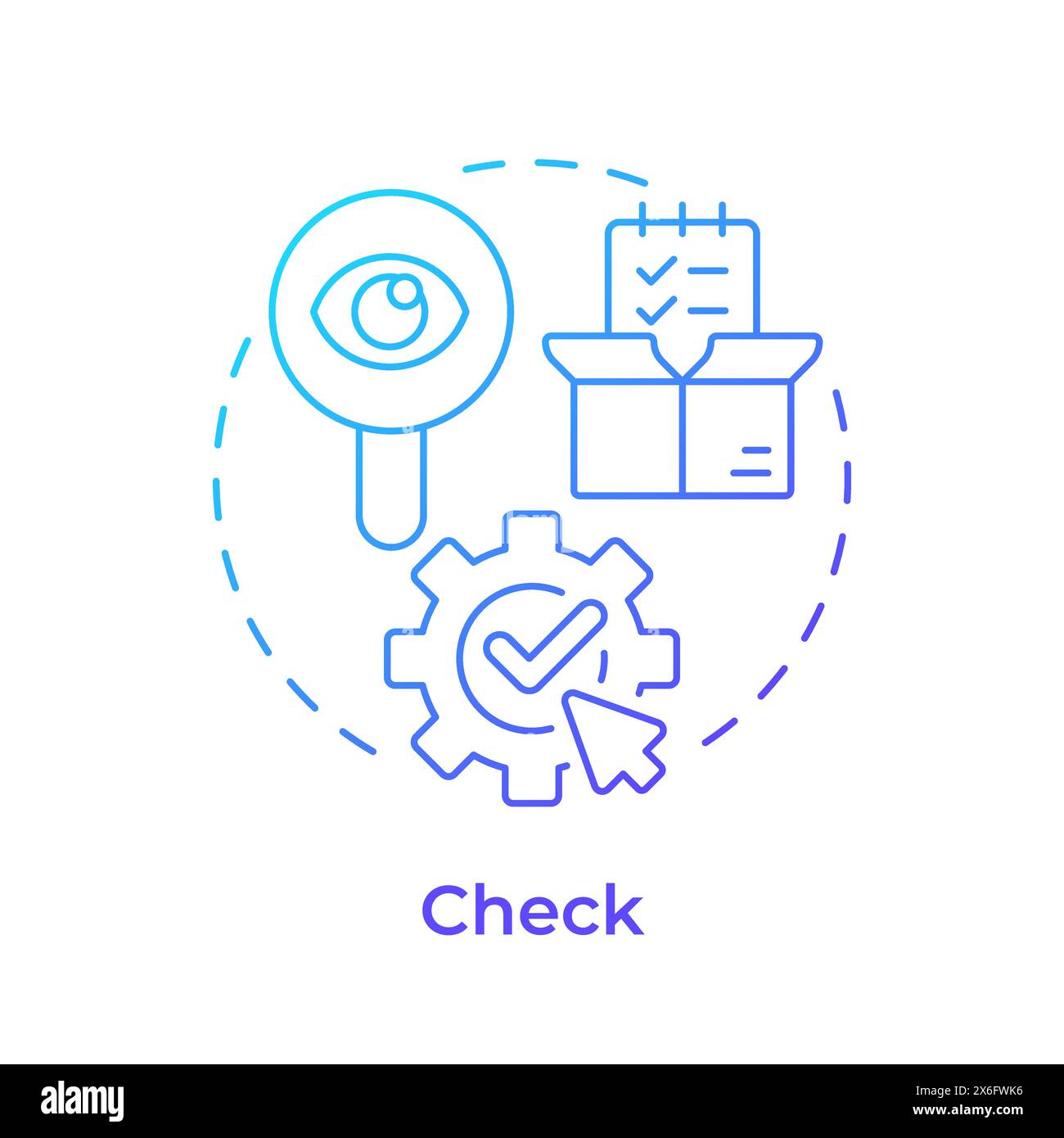 Check blue gradient concept icon Stock Vector Image & Art - Alamy Check blue gradient concept icon Stock Vector Image & Art - Alamy