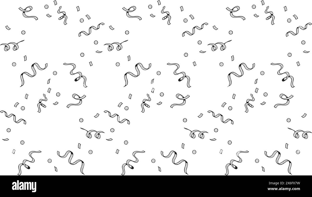 abstract Seamless pattern background and wallpaper with shapes. random ...