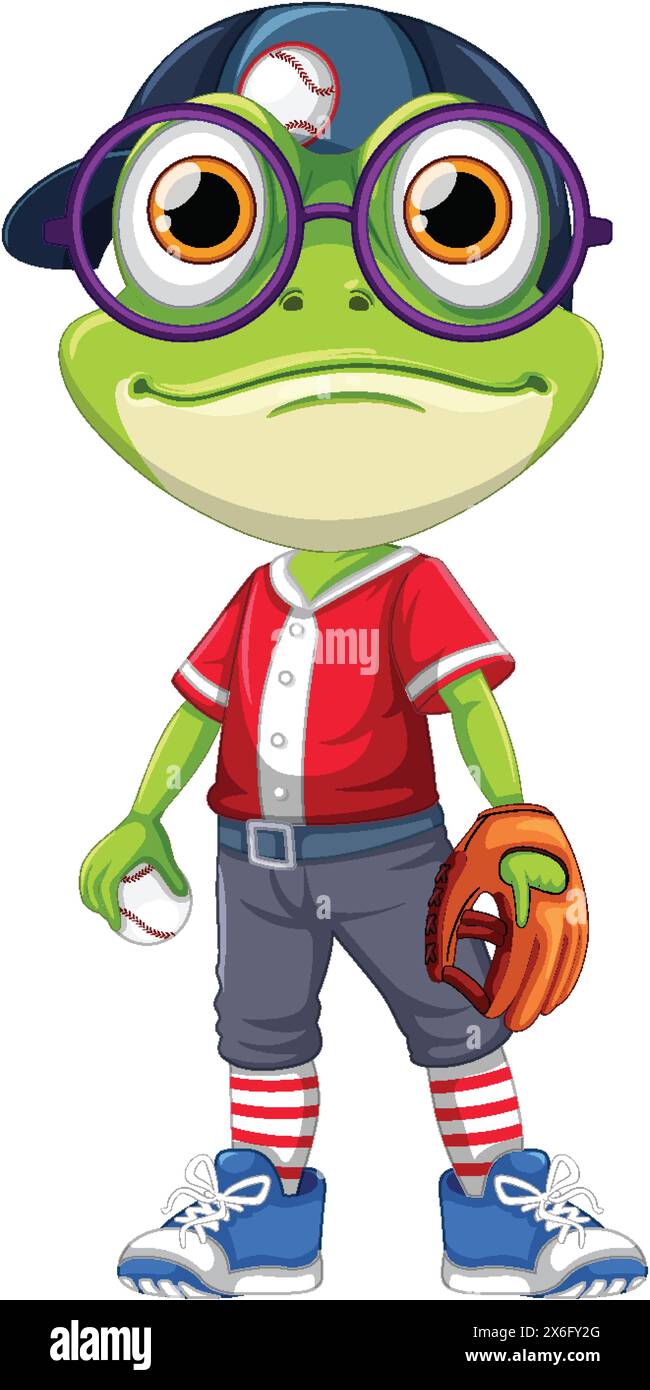 Striped baseball cap Stock Vector Images - Alamy