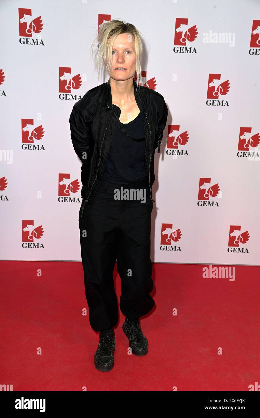 Sandra Fink bei der Verleihung des Fred Jay Preises 2024 im bcc Berlin ...