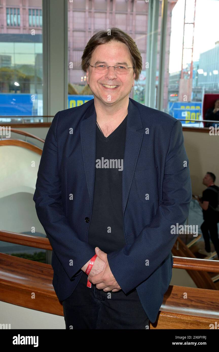 Marcus Zander bei der Verleihung des Fred Jay Preises 2024 im bcc ...