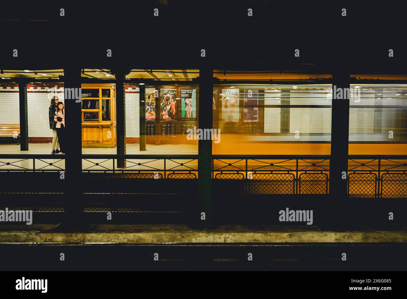 Budapest underground railway hi-res stock photography and images - Alamy