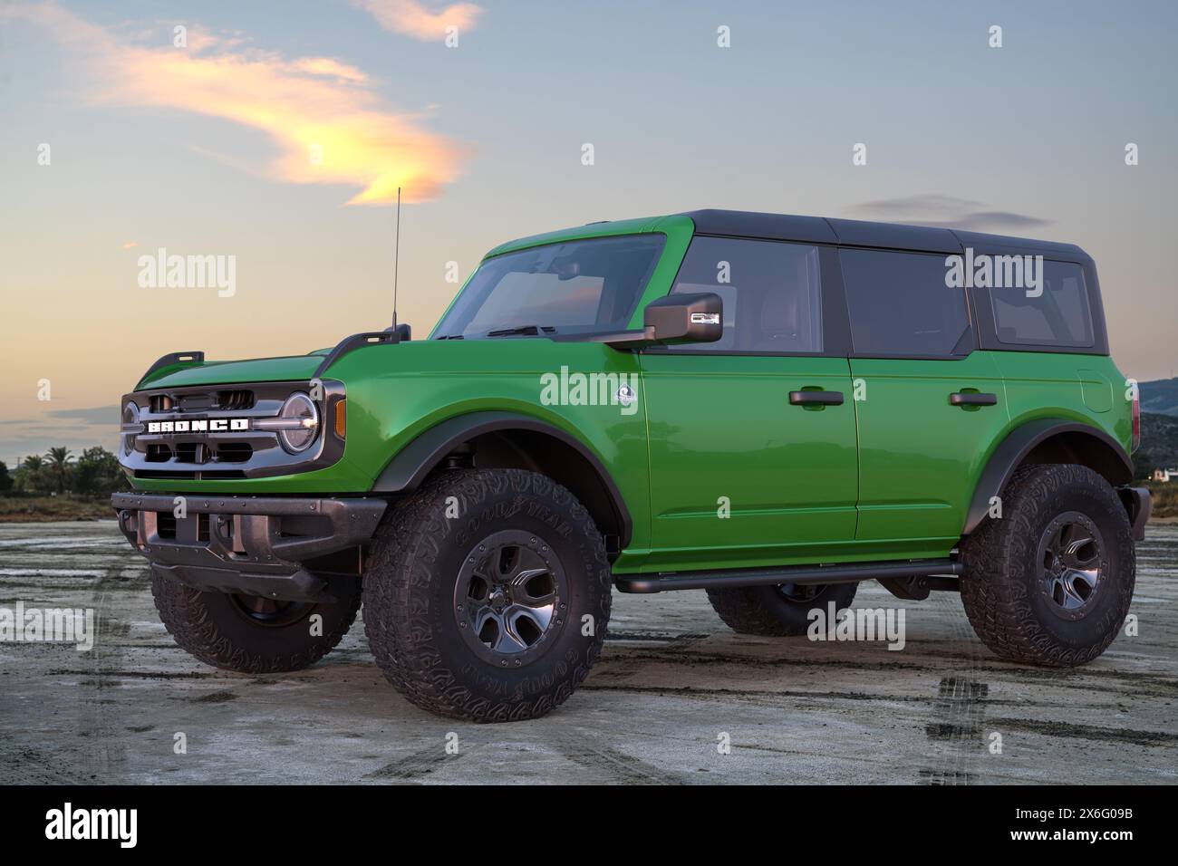 Bronco lights hi-res stock photography and images - Alamy