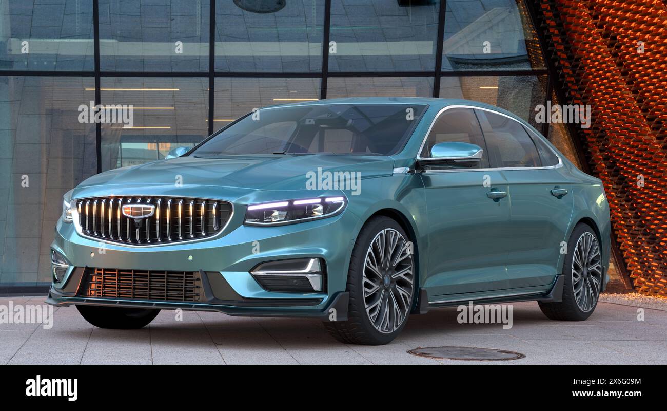 Geely Preface is a great-looking sedan built on Volvo's modular ...
