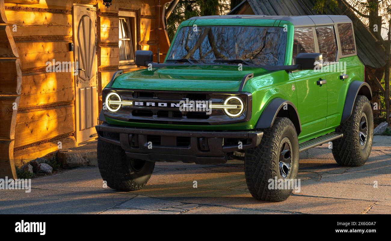 Bronco lights hi-res stock photography and images - Alamy